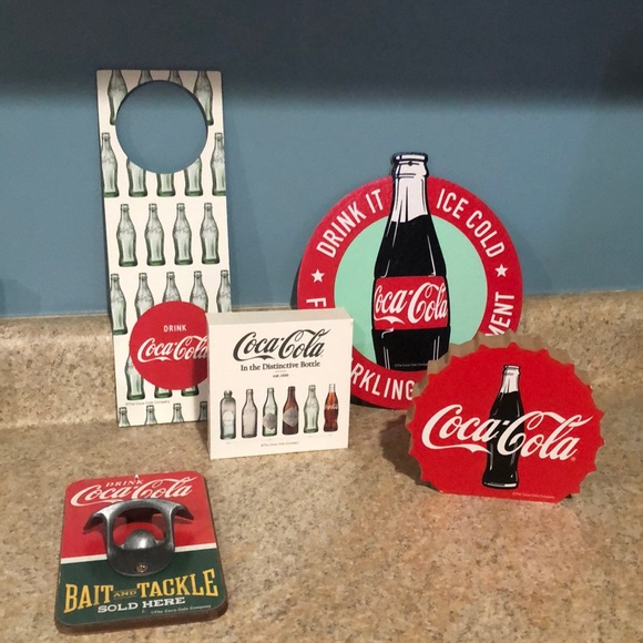 Accents | Coca Cola Sign Collection 5 | Poshmark
